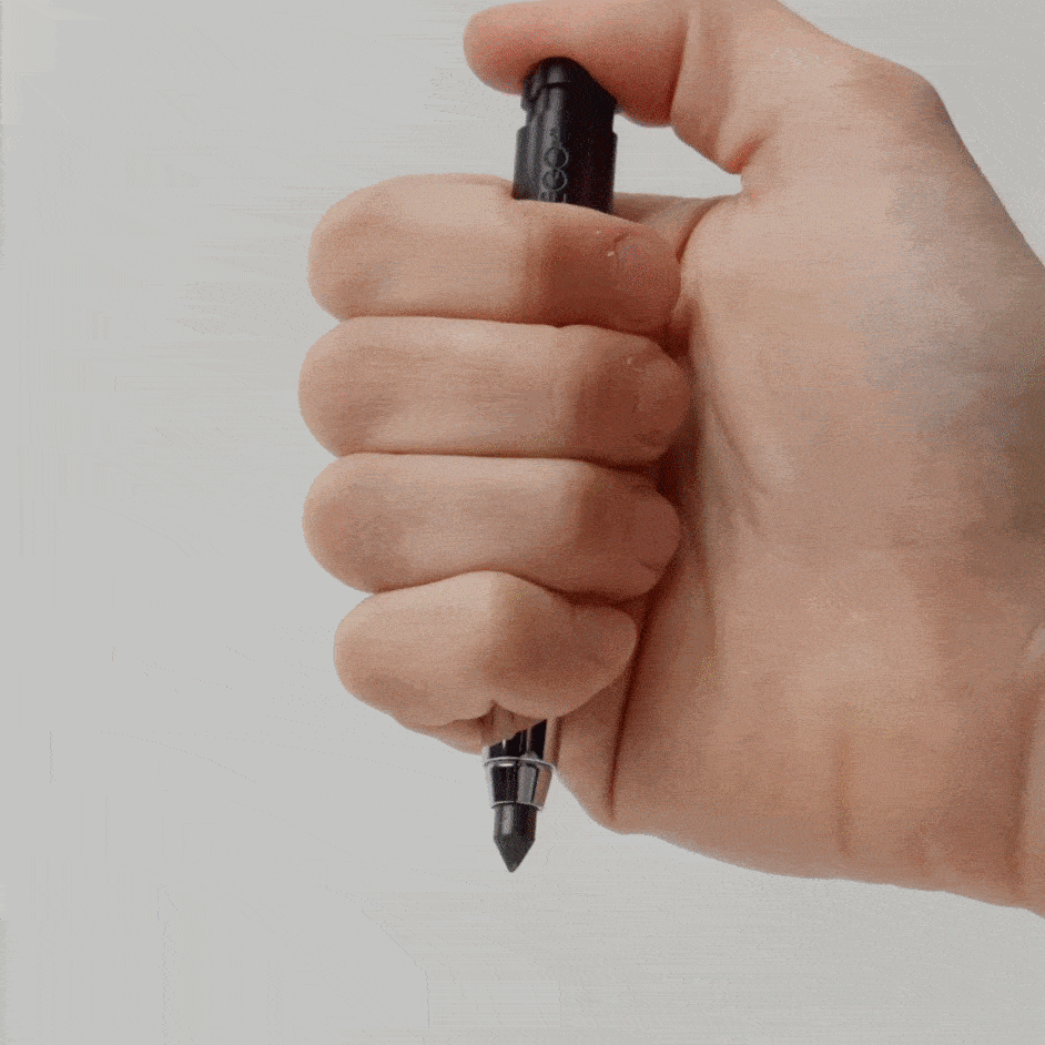 TRILOBYME - ROSSO - Astuccio atelier portatile a forma trilobata ...